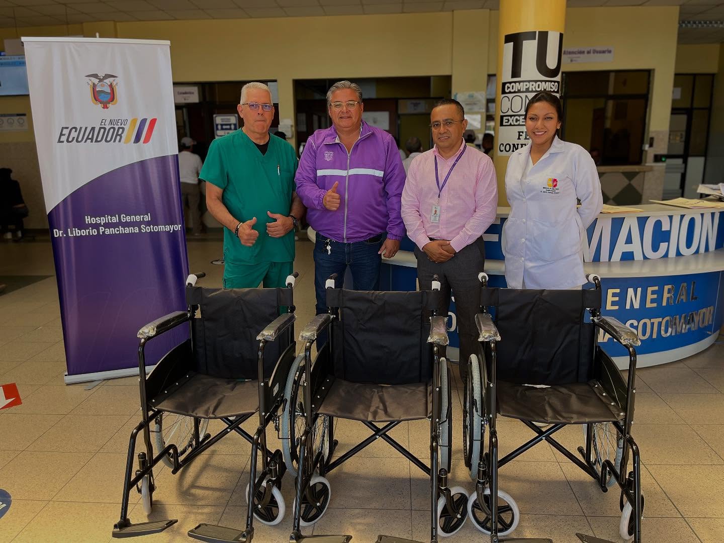 Gobernador visitó el Hospital Liborio Panchana – Gobernación de la ...